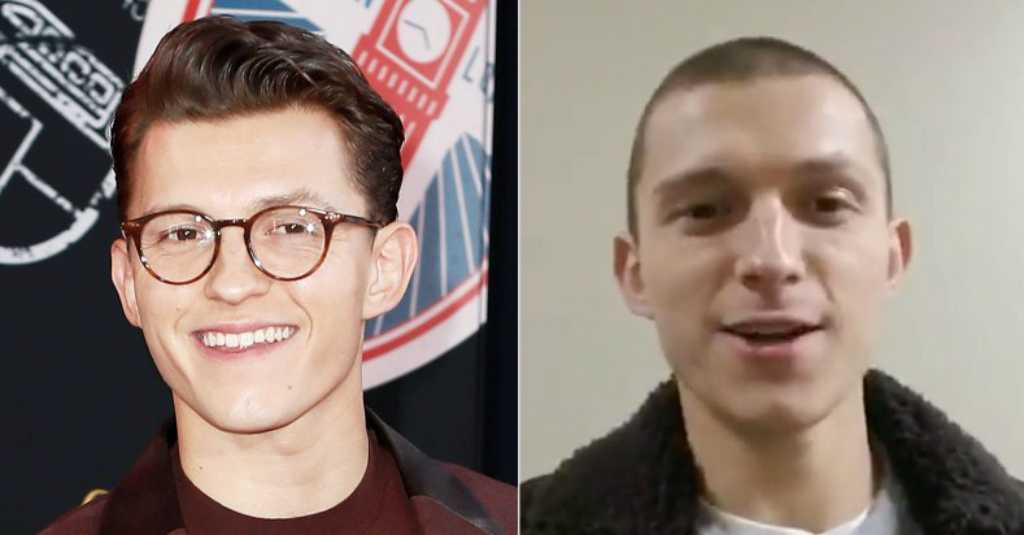 Tom Holland Tampil Botak, Netizen Sedih - Pantau.com