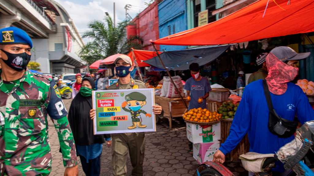 Polri Bakal Libatkan Preman Pasar Awasi Protokol Kesehatan - Pantau.com
