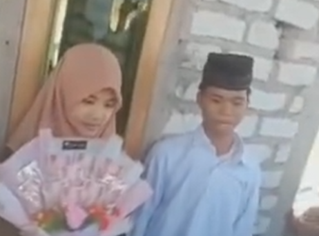 Viral Bocil 10 Tahun di Madura Sudah Nikah, Jomblo Apa Kabar? - Pantau.com
