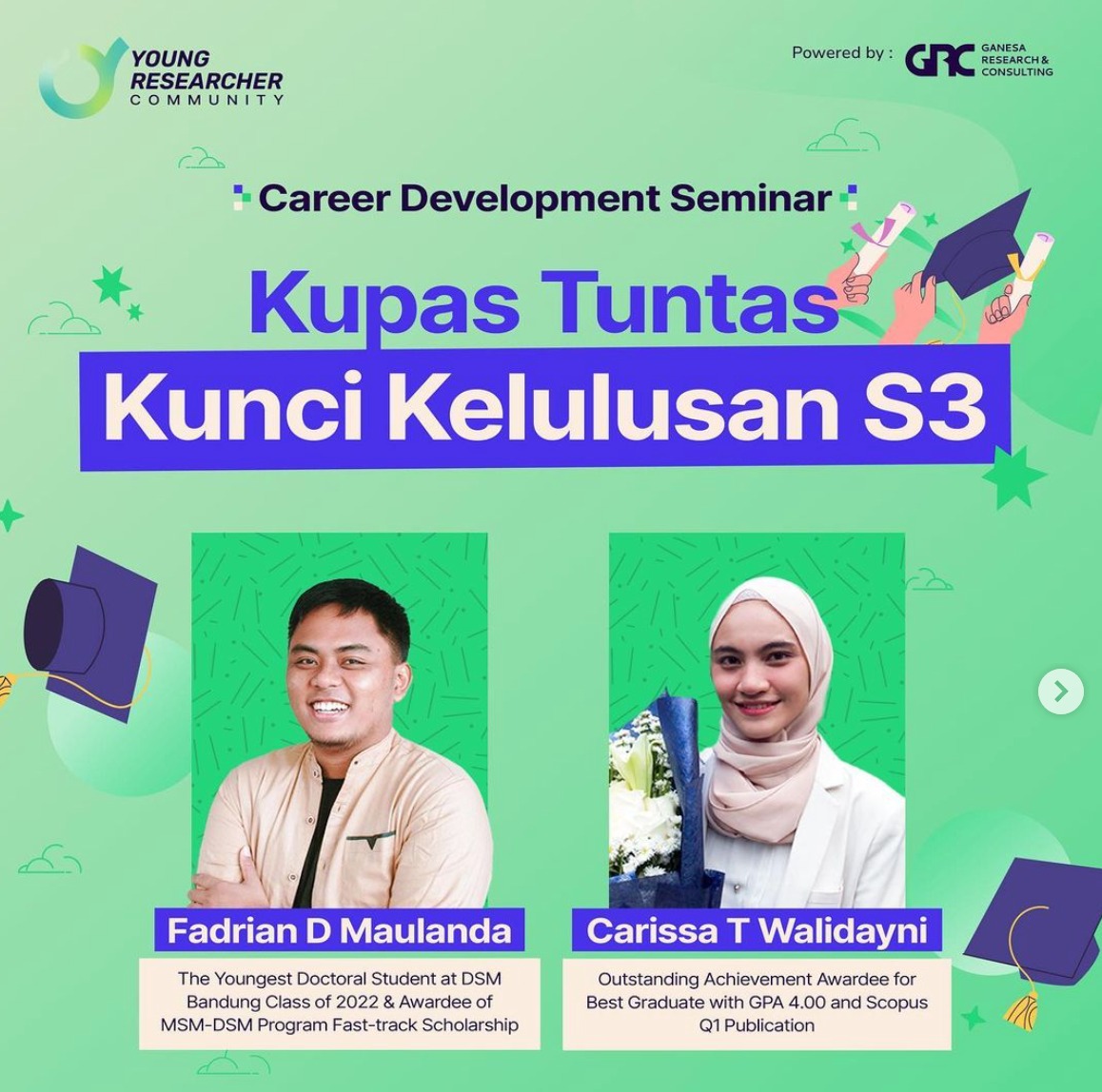 Upaya Nyata Youth Researcher Community Dukung Peneliti Muda dan ...