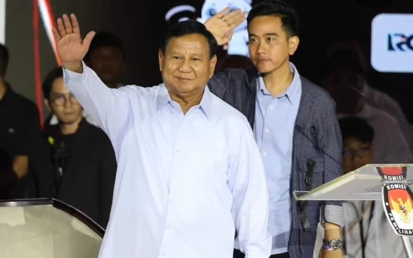 Penetapan Presiden-Wapres Terpilih, Prabowo-Gibran Tiba di Gedung KPU ...