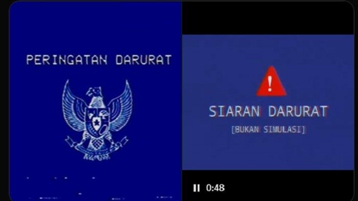 Makna dan Awal Mula 'Peringatan Darurat' Garuda Biru - Pantau.com