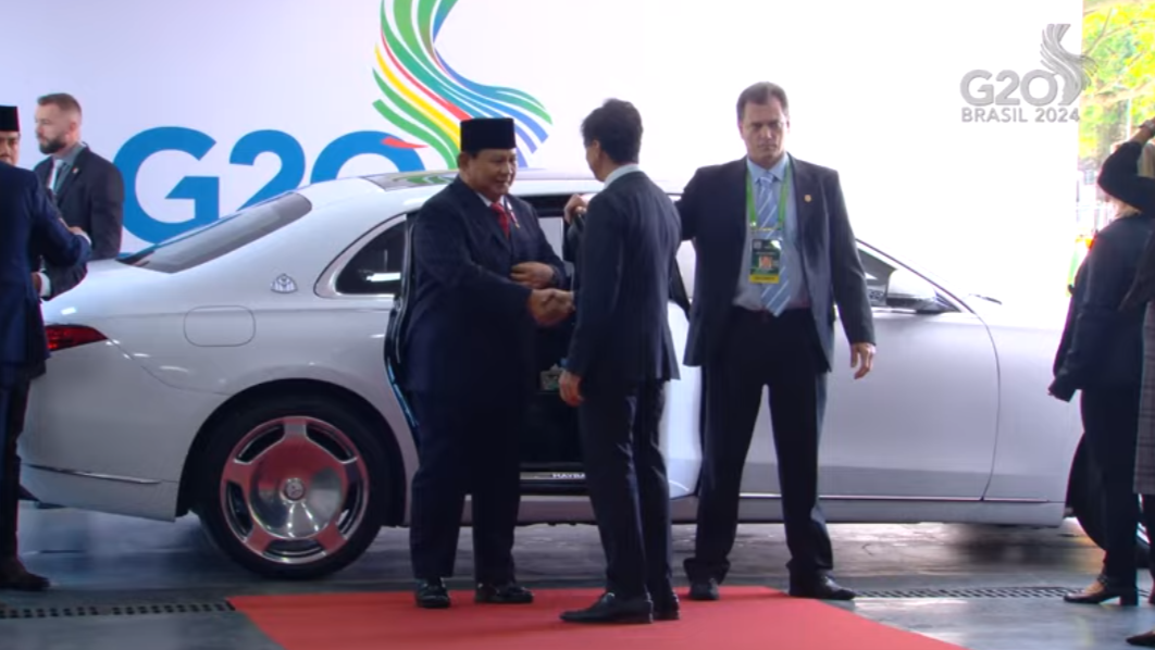 Presiden Prabowo Hadiri KTT G20 di Brasil Gunakan Mercedes-Maybach S ...
