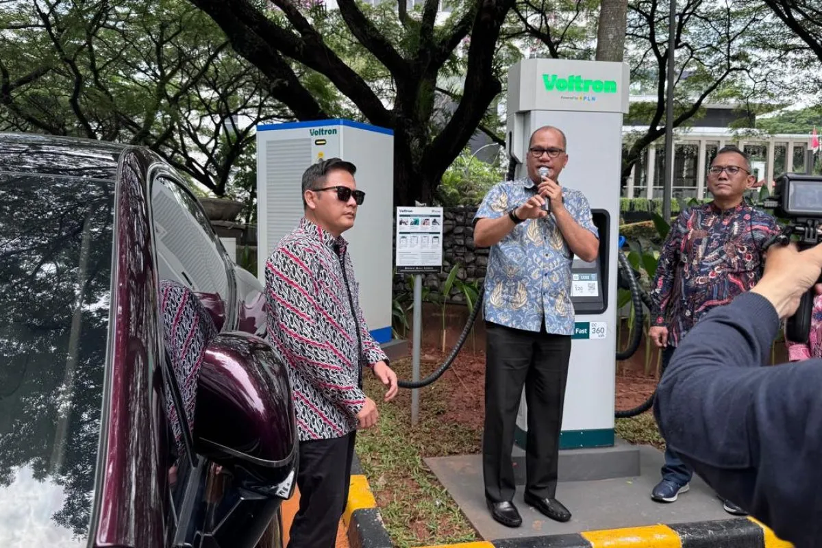 Voltron Perkenalkan SPKLU Cepat DC 360 kW Pertama di Indonesia - Pantau.com