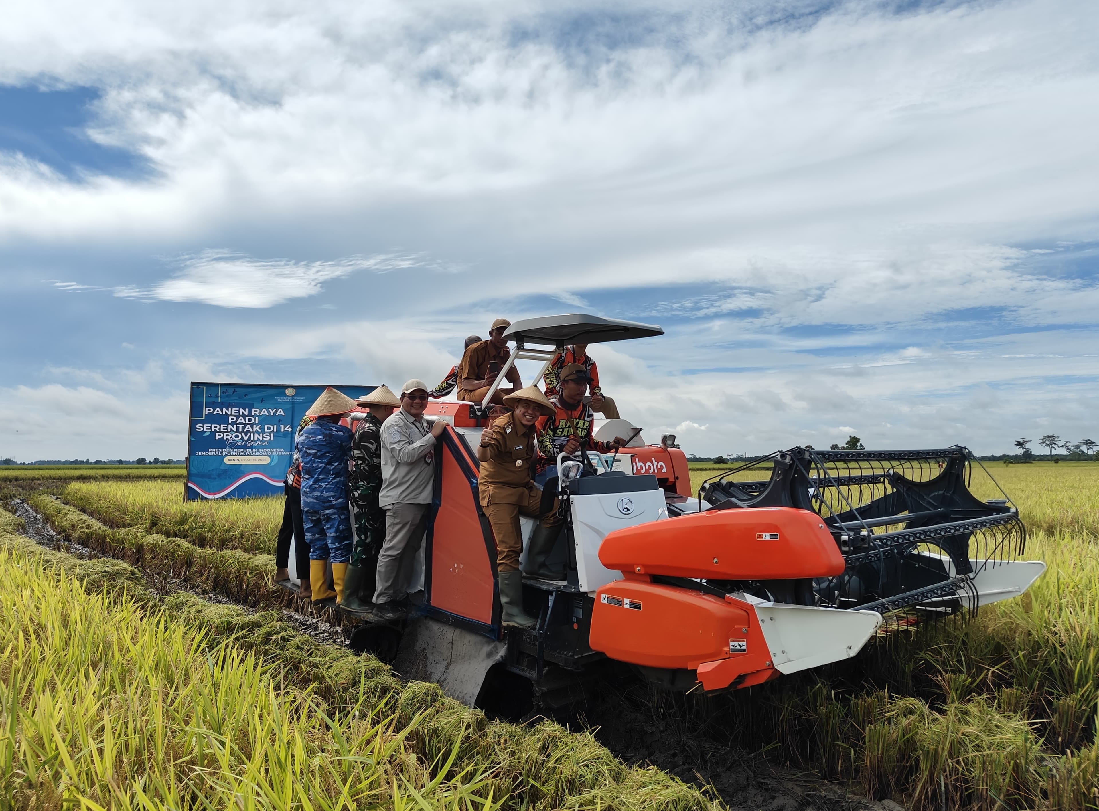 Panen Raya Serentak di 14 Provinsi, Tulang Bawang Siap jadi Lokomotif ...