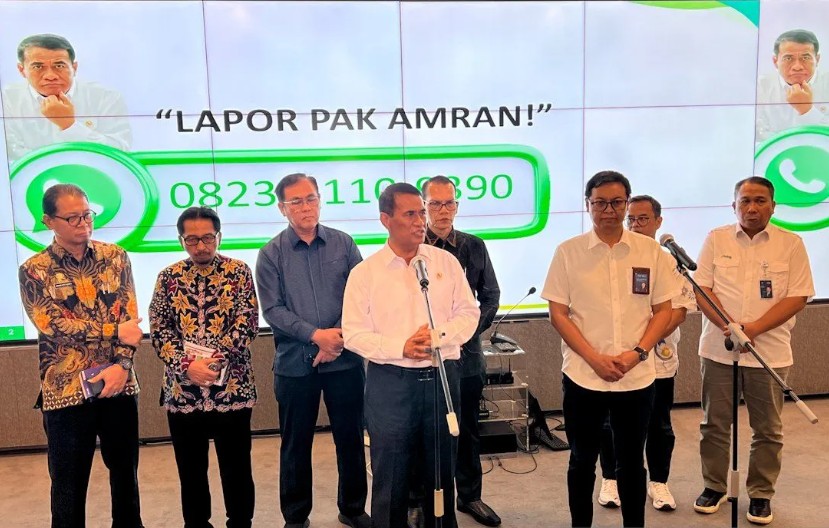 Mentan Luncurkan Lapor Pak Amran, Kanal WhatsApp untuk Perangi Mafia ...
