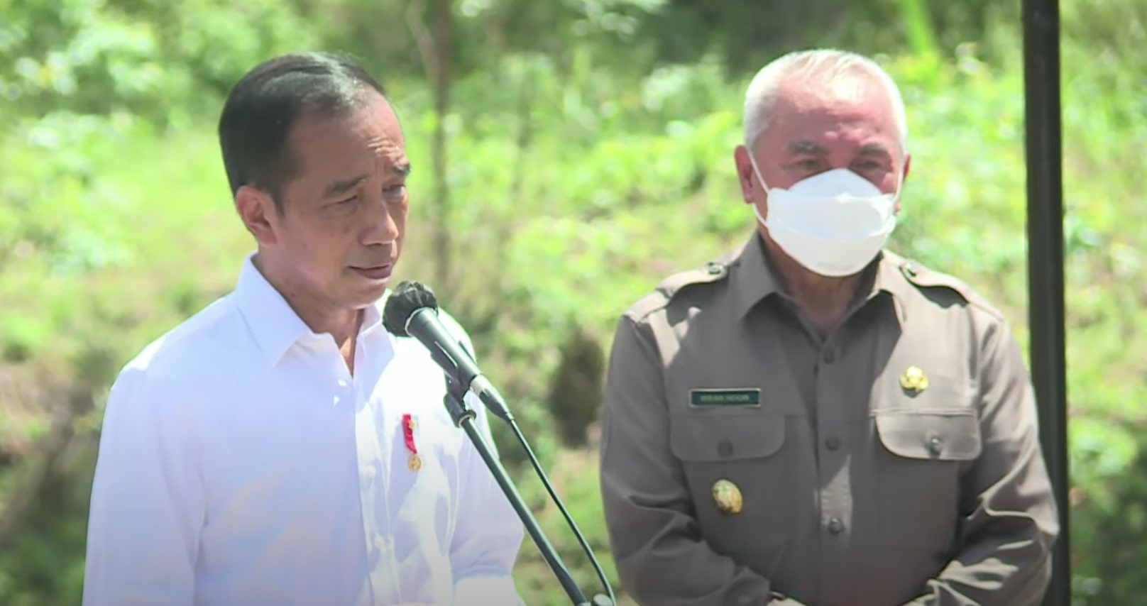 Jokowi Ungkap Maksud Prosesi Penyatuan Tanah dan Air di Titik Nol IKN Nusantara | Pantau