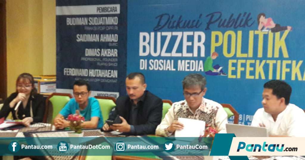 Soal Buzzer Politik, Peneliti: Media Mainstream Lebih Berperan - Pantau.com