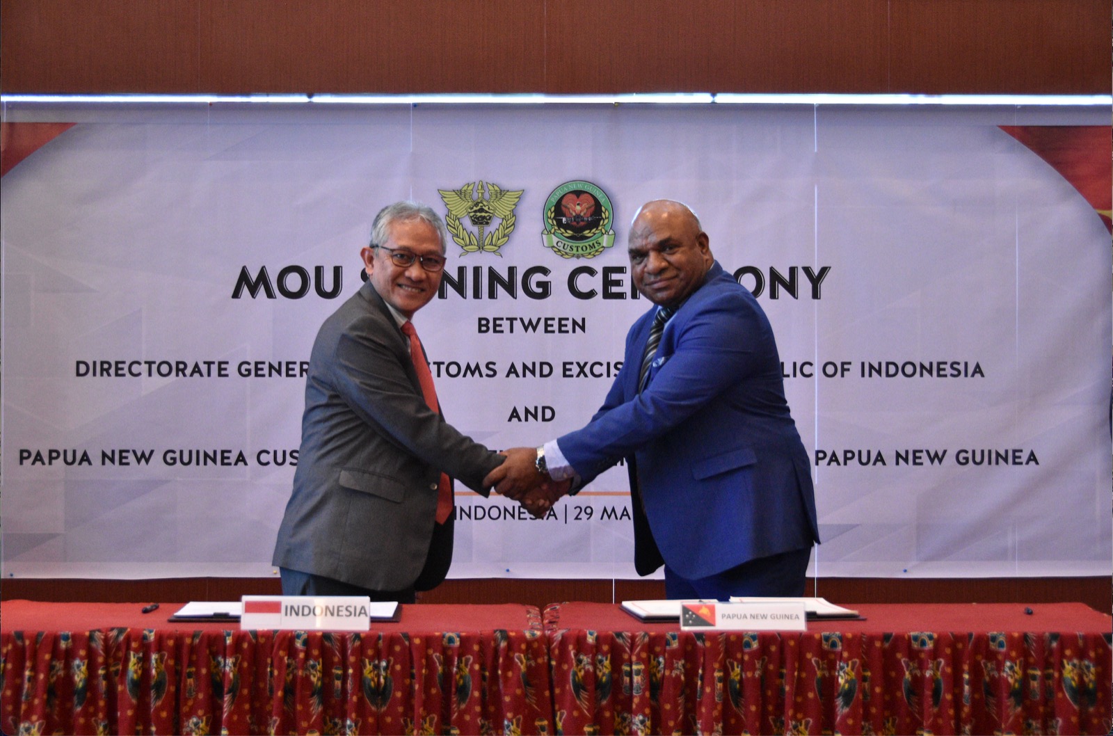 Perkuat Kerja Sama Perbatasan dan Tingkatkan Kapasitas, Bea Cukai Indonesia dan Papua Nugini ...