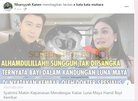 Luna Maya Hamil Anak Kembar, Cek Faktanya - Pantau.com